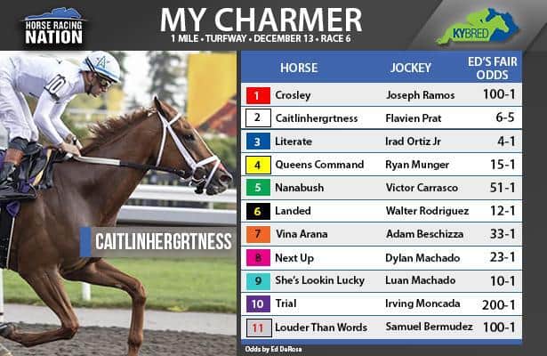 My Charmer fair odds: Star power starts Synthetic Championships
