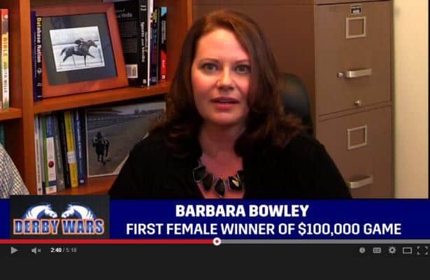 Barbara Bowley's Life-Changing $100K DerbyWars Score (Video)