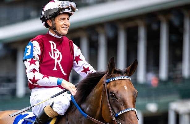 Brian Hernandez Jr. returns to riding with a win at Churchill