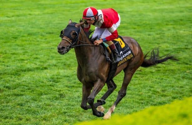Burnham Square romps in Elkhorn Stakes