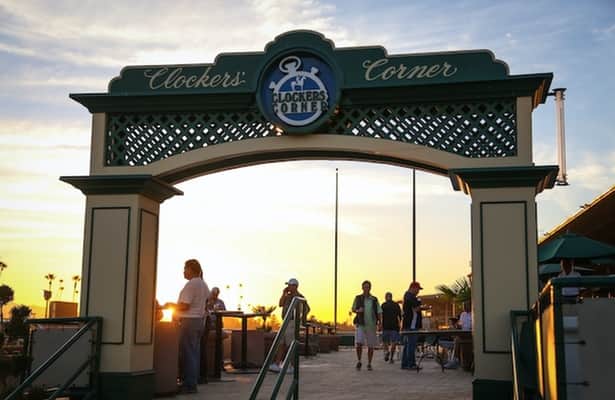 Clocker's Corner at Santa Anita will reopen for fall meet