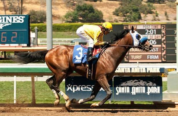 Cyrus Alexander Scores at Santa Anita