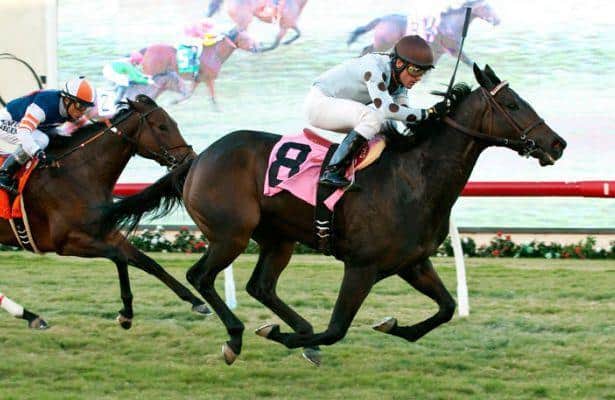 Outsider Full Ransom Wins Kathryn Crosby Stakes