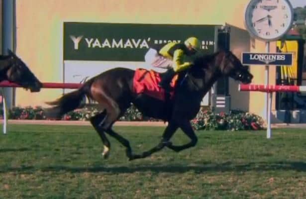 Del Mar: Gimme a Nother gets 1st U.S. win in John C. Mabee