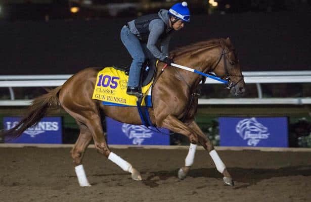 Gun Runner '50-50' to race again after 2017 Breeders' Cup Classic