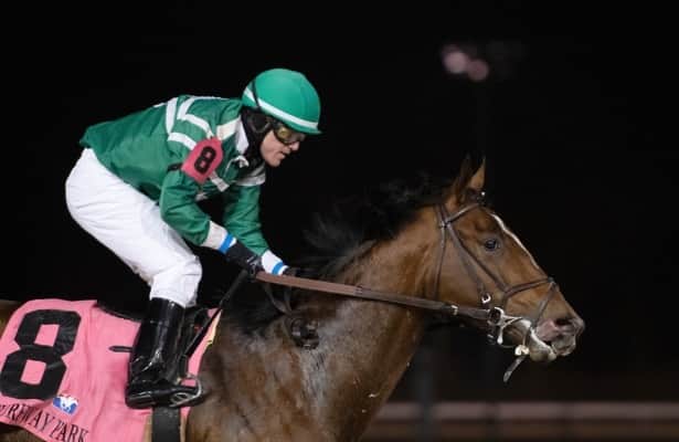 Hush of a Storm pointed to Blue Grass after Jeff Ruby scratch