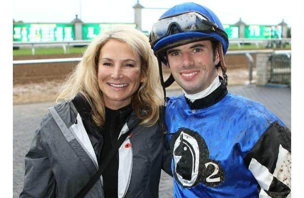 Jockey Florent Geroux shows the way at Fair Grounds