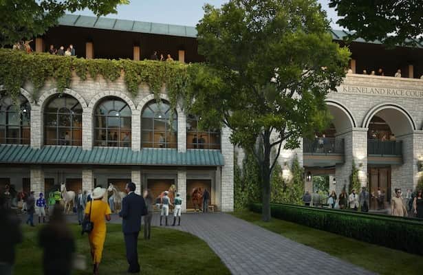 Keeneland plans new paddock building in $93 million project