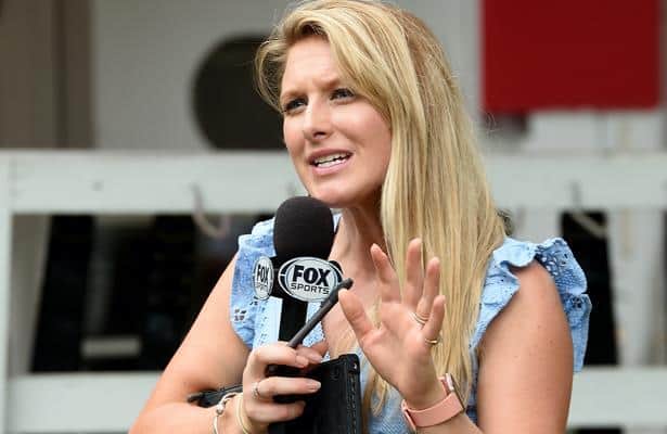 Maggie Wolfendale 'happy to be back' in the paddock at Belmont