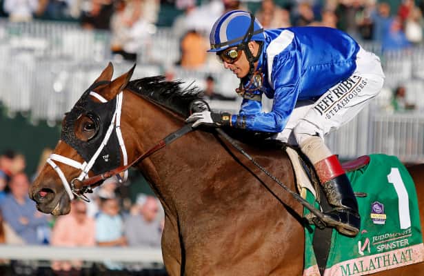 Pletcher train rolls on as Malathaat coasts to Spinster win