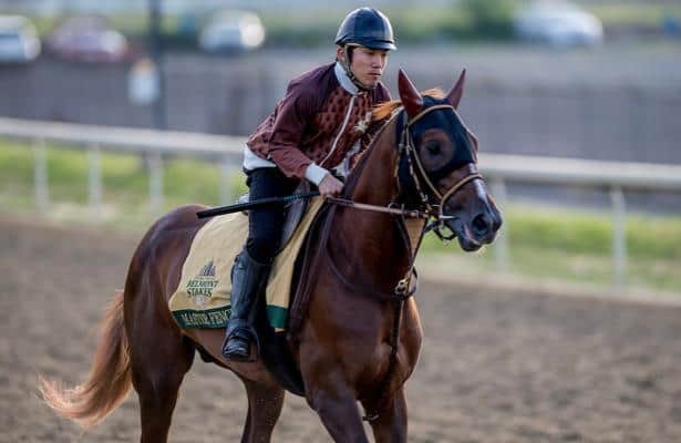 Master Fencer remains in the U.S. for Belmont Derby