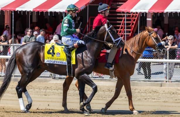 Irad Ortiz is off Monday mounts at Saratoga after Sunday's spill