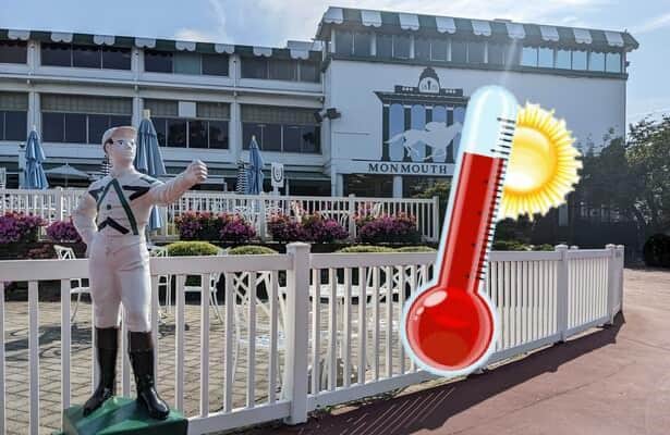 Hot weather forces 2 tracks to cancel, 1 to delay racing