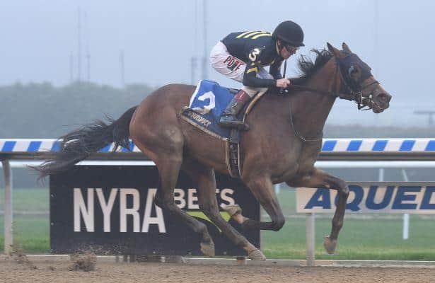 Longshot Oxy Lady surprises in Tempted at Aqueduct