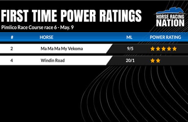 This first-time starter is worth a play on Pimlico opening day