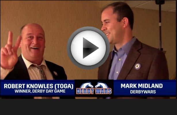 DerbyWars Leaderboard Topper Robert Knowles (Video)