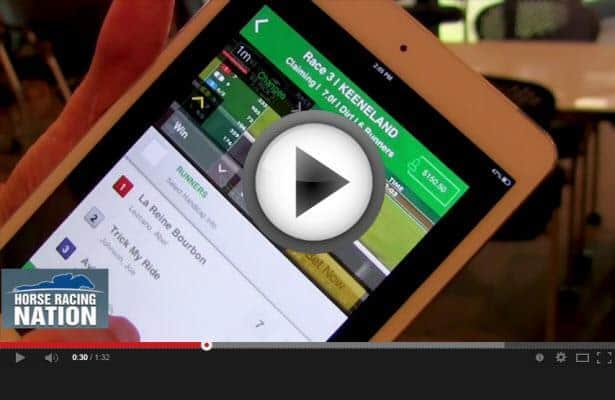 Review: TVG's New Mobile Wagering App (VIDEO)