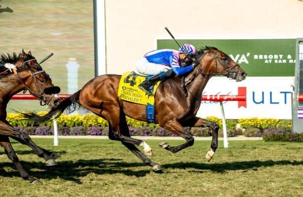 Santa Anita: Unrivaled Time chases 3rd straight Eddie Logan