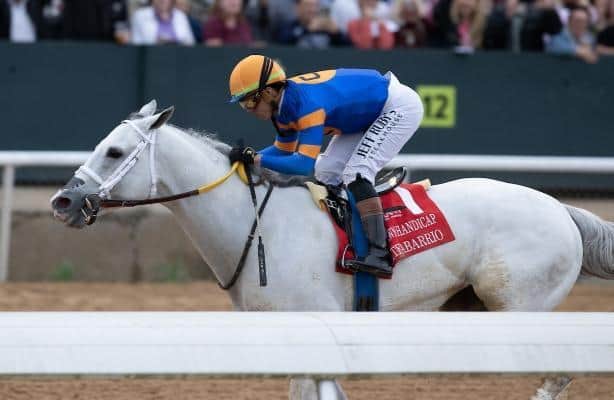 Veteran White Abarrio turns back the clock in Oaklawn Handicap
