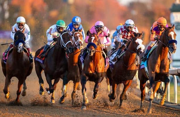 Breeders' Cup Classic final time adjusted, fractions added