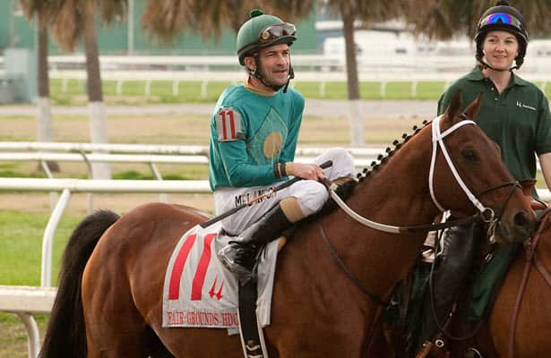 Report: Melancon is arrested for 'unnatural stimulation of horses'