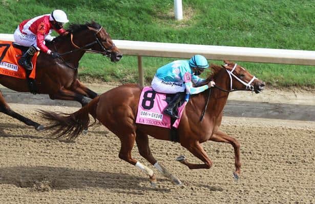 Monomoy Girl adds another Grade 1 win to glowing resume in La Troienne